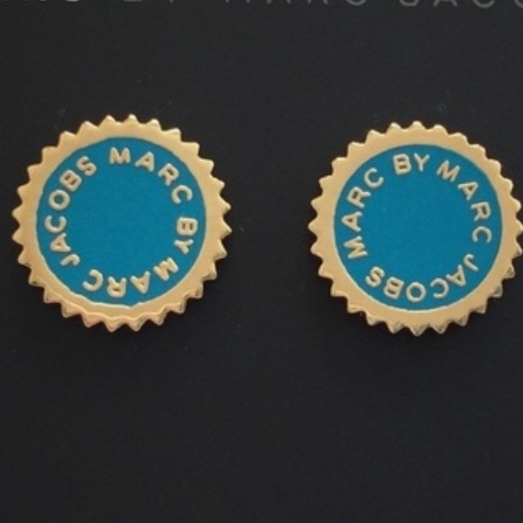 Marc Jacobs | Jewelry | Marc Jacobs Saw Tooth Enamel Disc Earrings In ...